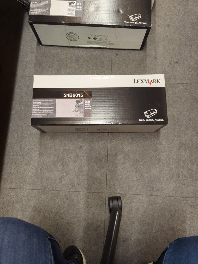 Five New Lexmark Toner Black Cartridges -24B6015 for Sale in Tacoma, WA ...