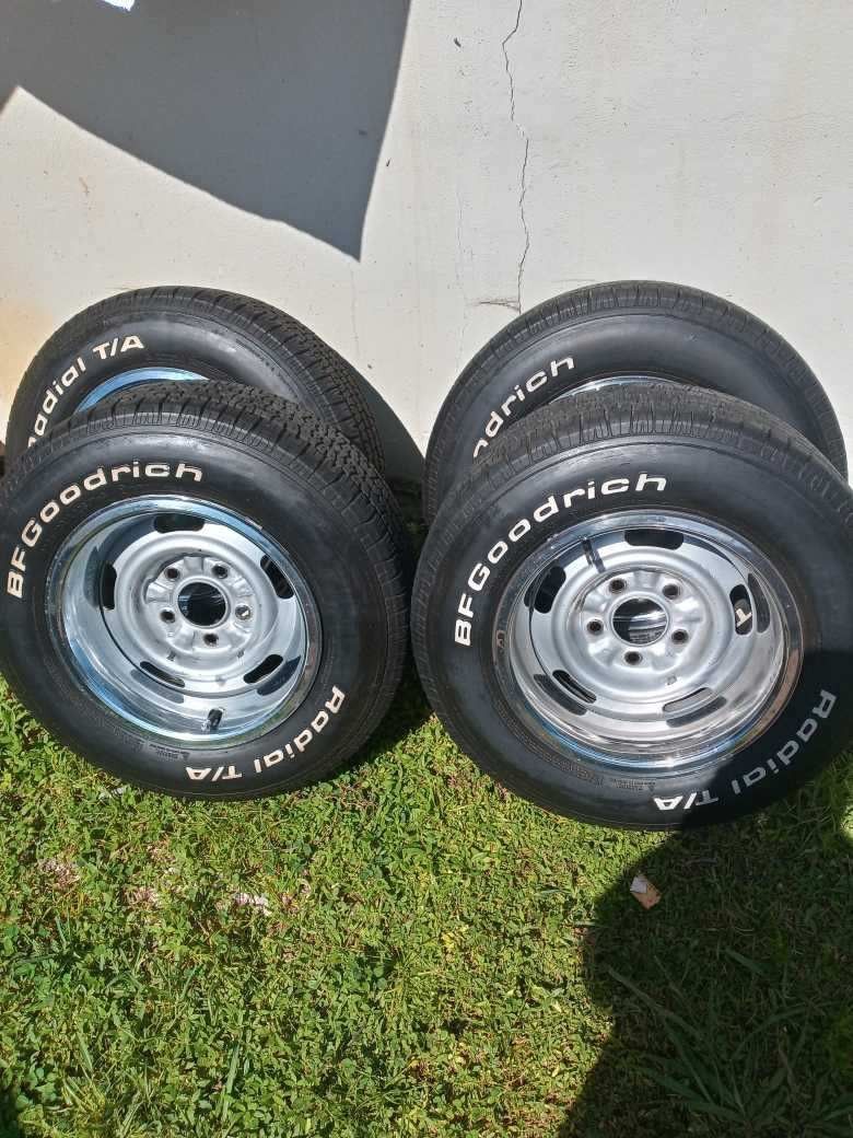 1969 CAMARO Rally SS Wheels 5x4.75 White Letter Tires Camaro Chevelle ...