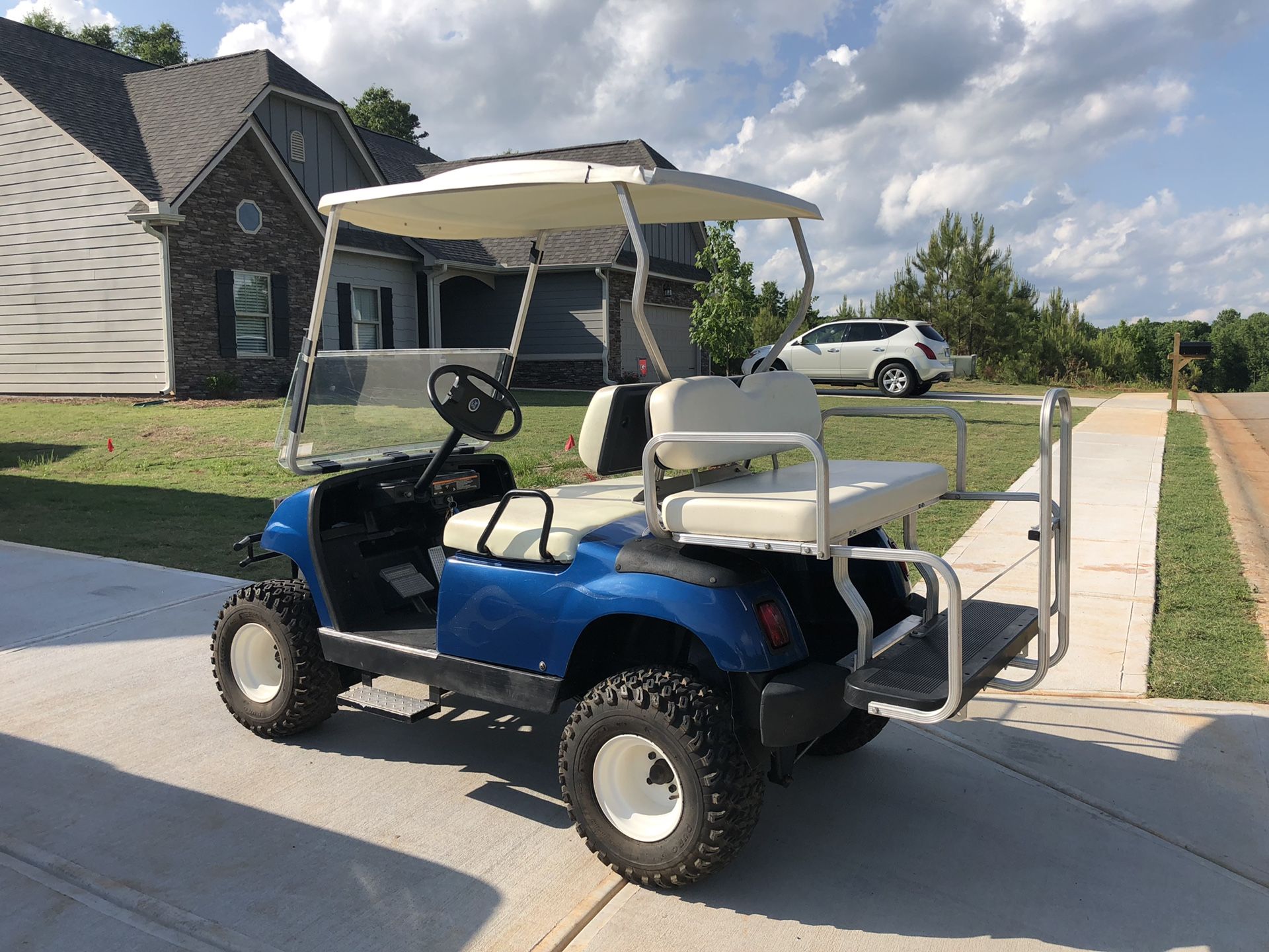 2003- 48 volt Yamaha G22E Golf Cart (Brand New Batteries) for Sale in ...