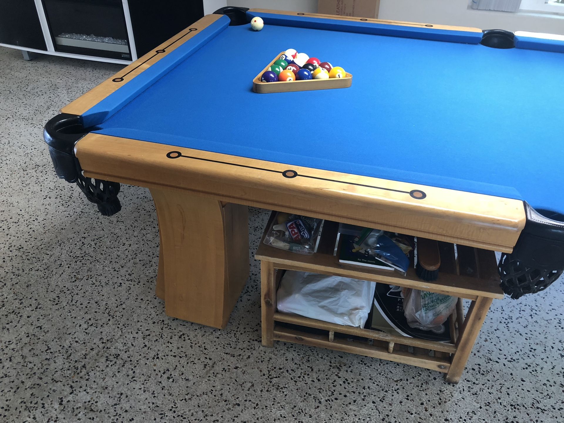 8 ft. Peter Vitalie “John Galt” Slate Pool Table—Installation Included ...
