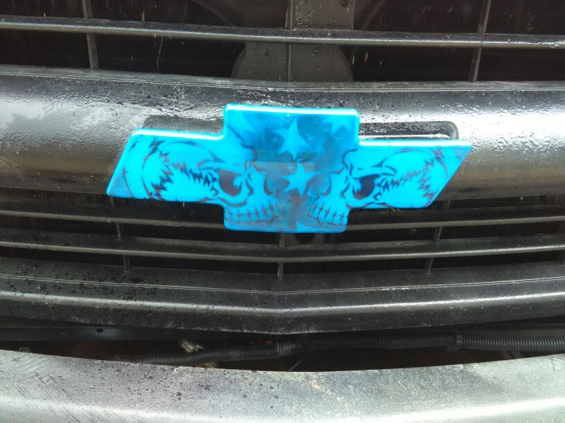 Custom Chevy Bowtie Grille Emblem