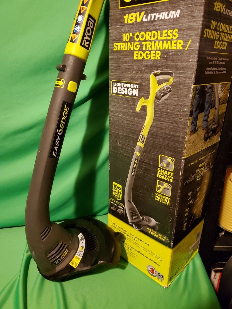 RYOBI CORDLESS 18V EASY EDGE YARD TOOL for Sale in Beaumont, CA - OfferUp