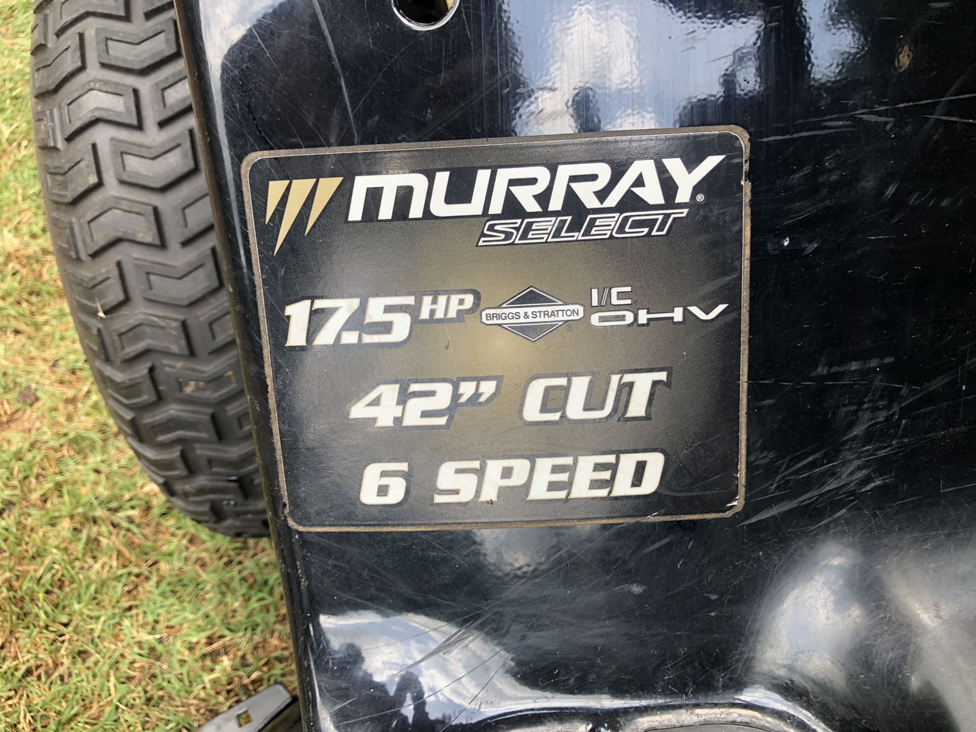 Murray Select 42” riding lawn mower - NEEDS A NEW STARTER for Sale in ...
