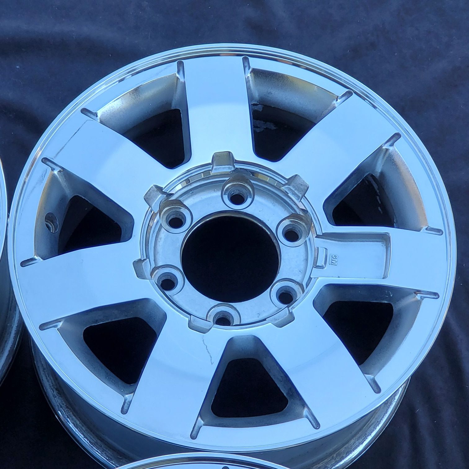 HUMMER H3 GM OEM 16" wheels rims Chrome 6x139.7 w/Caps 6X5.5 for Sale ...