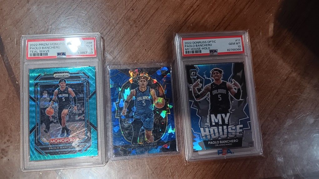 Paolo Banchero Psa Basketball Rookie Card Lot for Sale in South Gate ...