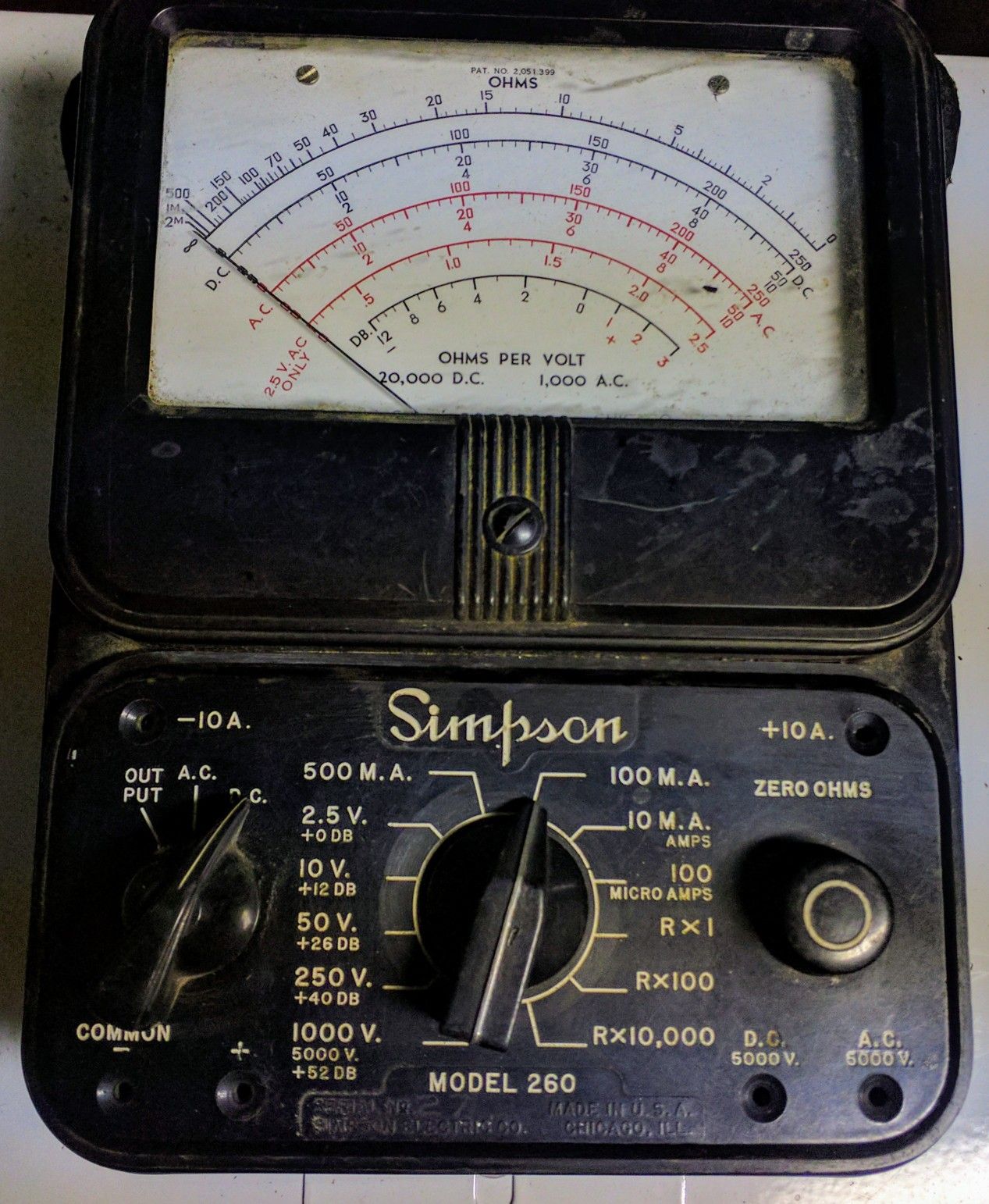 Multimeter, vintage, for Sale in Hemet, CA - OfferUp