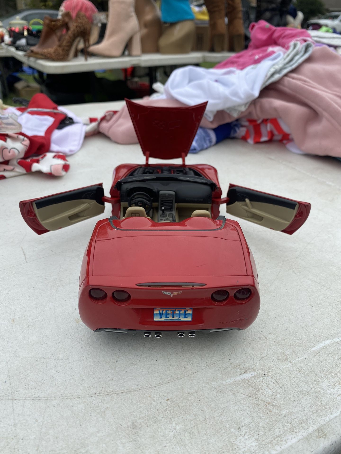 Chevy Chevrolet Corvette C6 Convertible Collectible Toy for Sale in ...