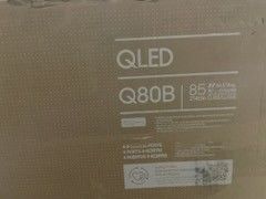 SAMSUNG 85-Inch Class QLED Q80B Series - 4K UHD Direct Full Array Quantum HDR 8X Smart TV with ...