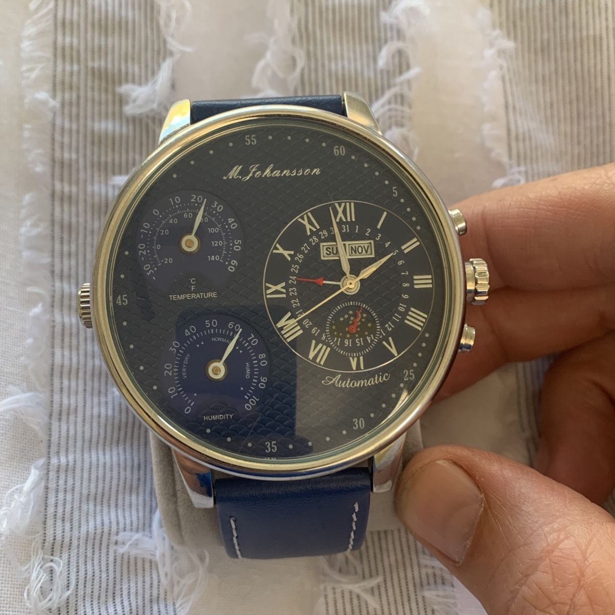 M Johansson Mozia German Watch - Temp And Humidity for Sale in Aliso ...
