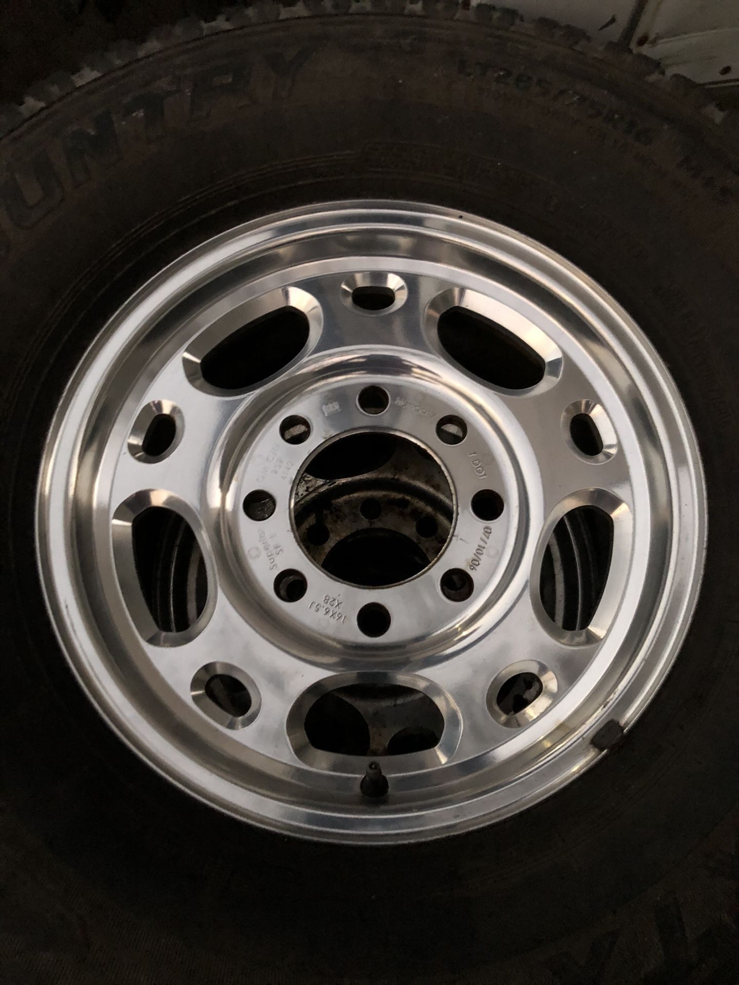 16” alloy 2500 HD 3500 8 lug wheels Alcoa superior OEM GM wheels for ...