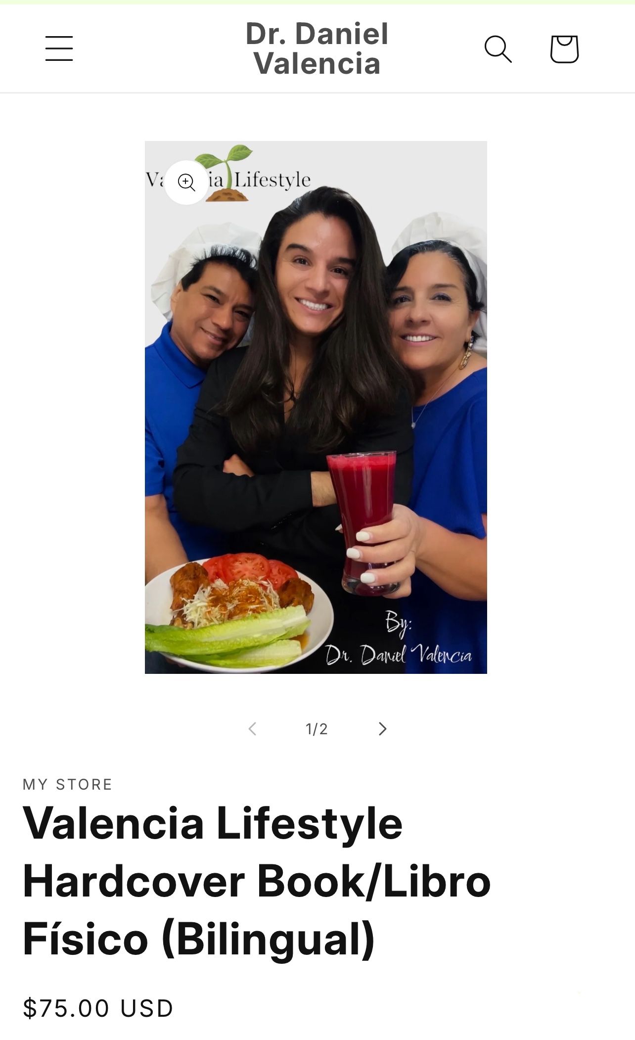 Dr.Valencia Lifestyle Diet Book