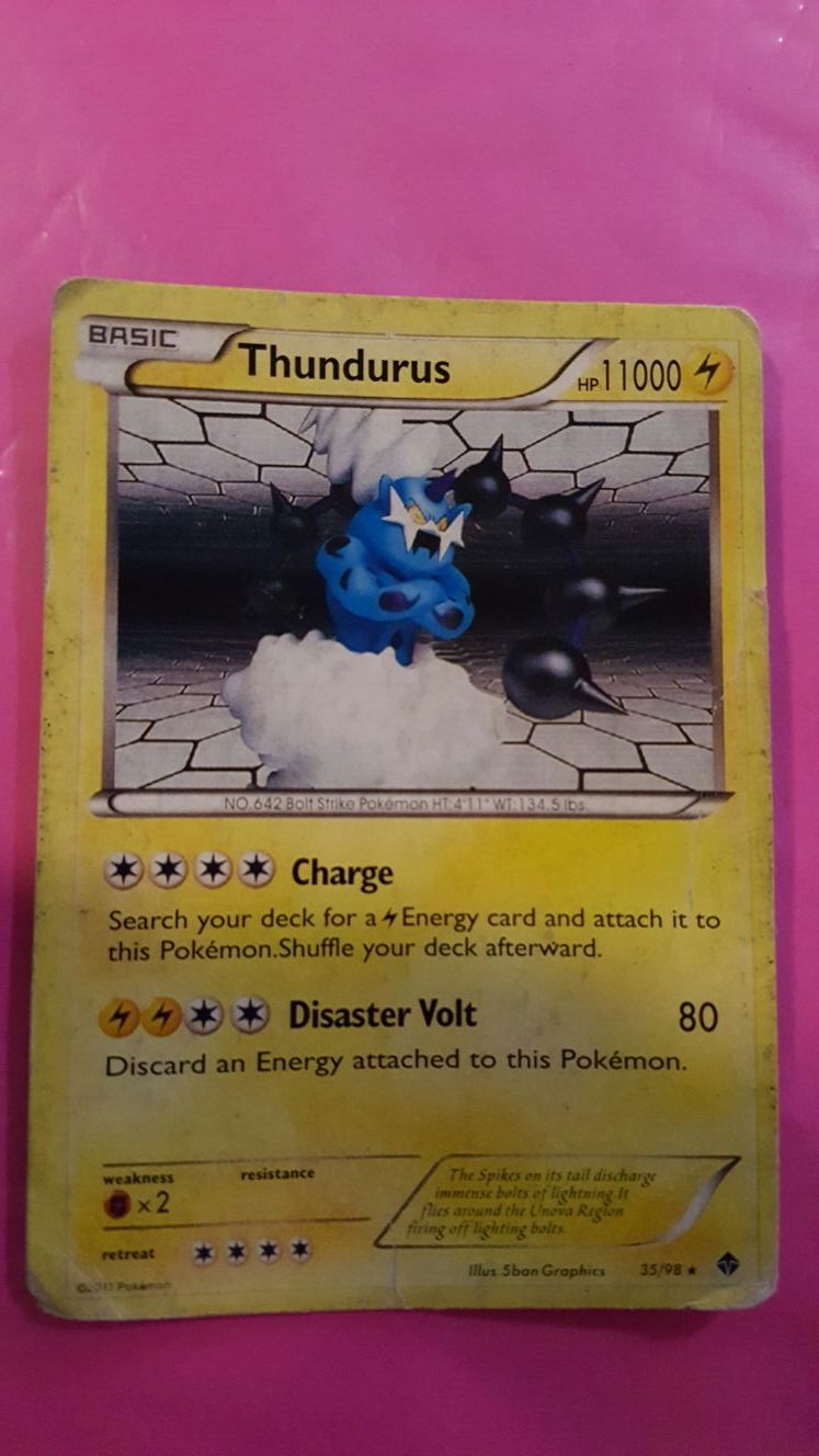 Thundurus Card