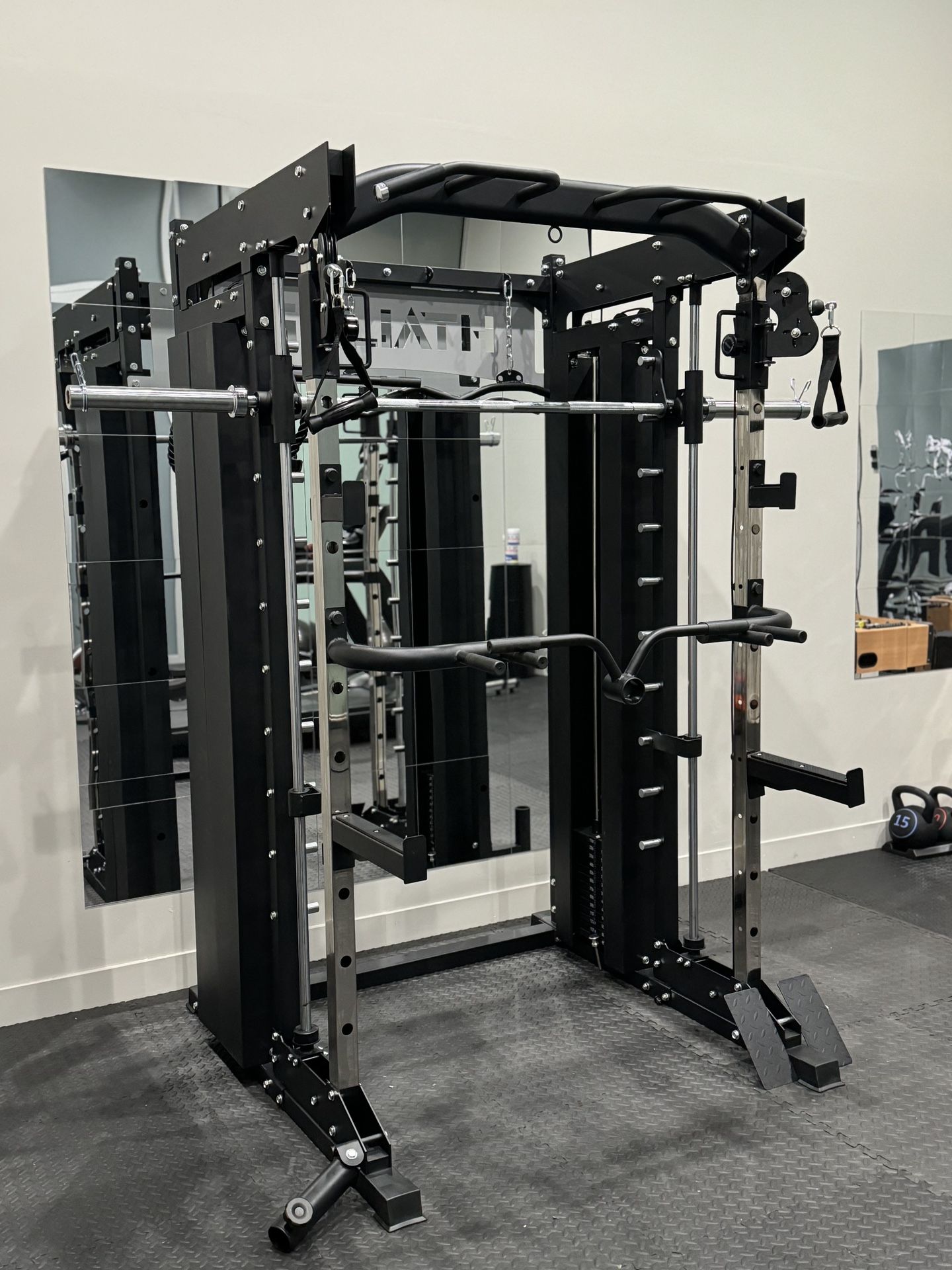 Smith Machine , Squat Rack , Leg Press , Bench Press Machine For Your ...