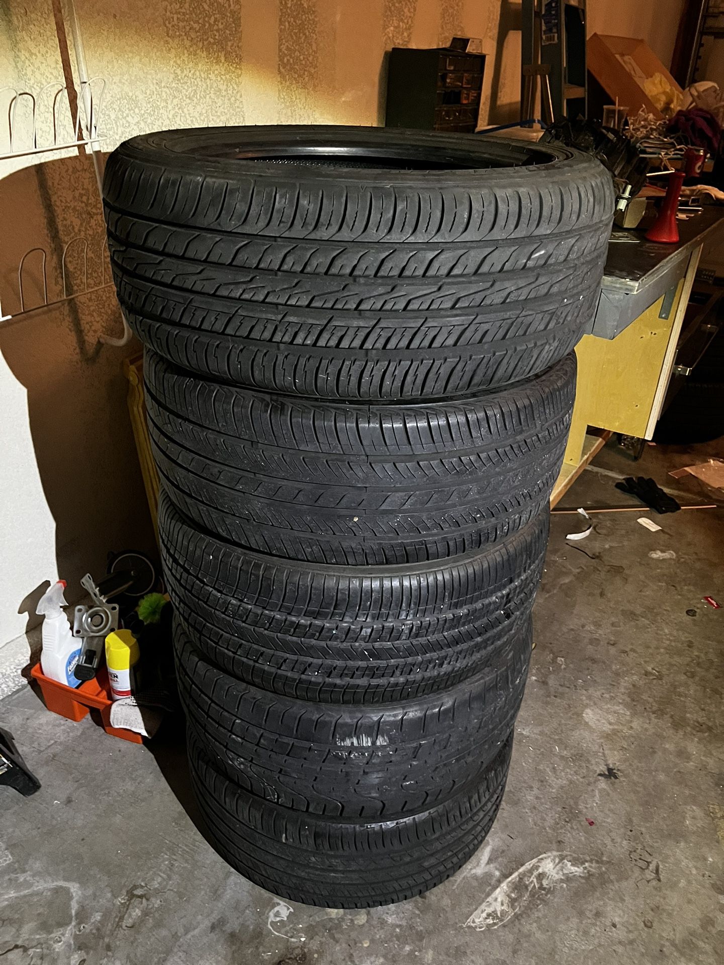 Slightly Used Tires. All Tires Have at least 10/32nd’s Of Tread for ...