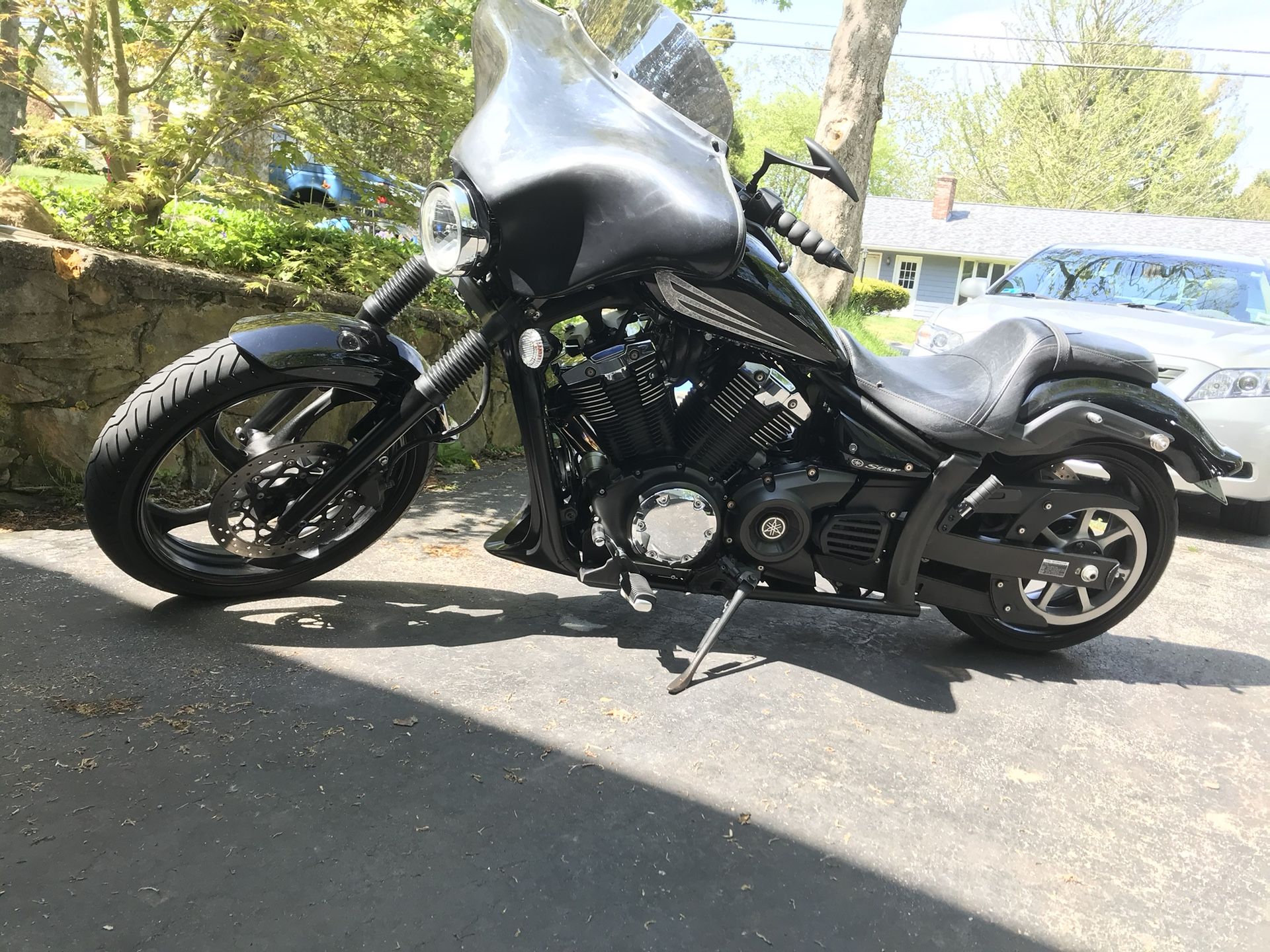 Yamaha Stryker Custom Rear Fender