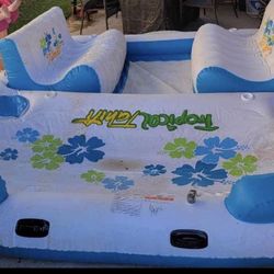 Lake Raft - Floating Island - 6 Person Inflatable Island - Large ...