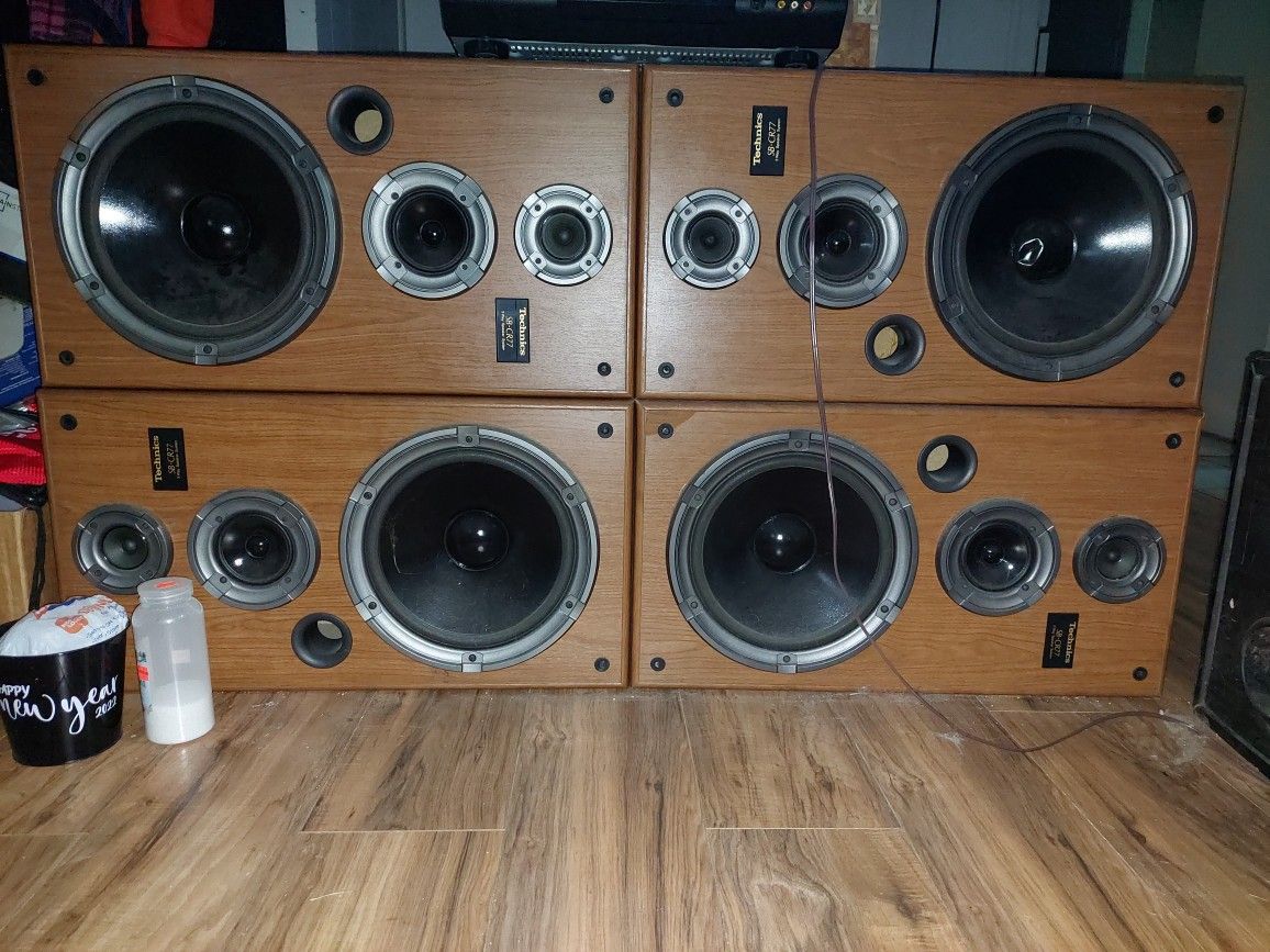 4 Technics SB-CR77 3 Way Tower Speakers for Sale in Williamstown, PA ...
