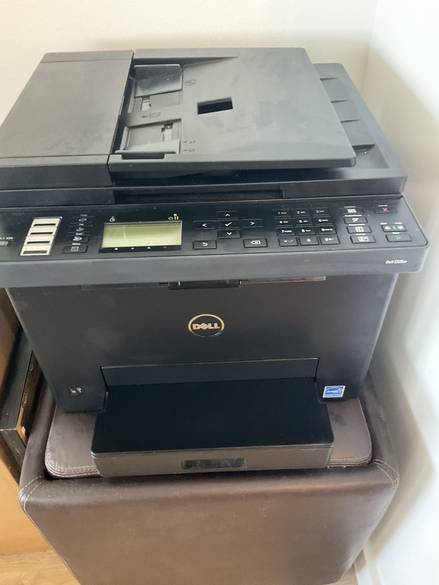 Dell 525W Color Wireless MfP All-In-One Laser Printer. Print, Scan, Fax ...