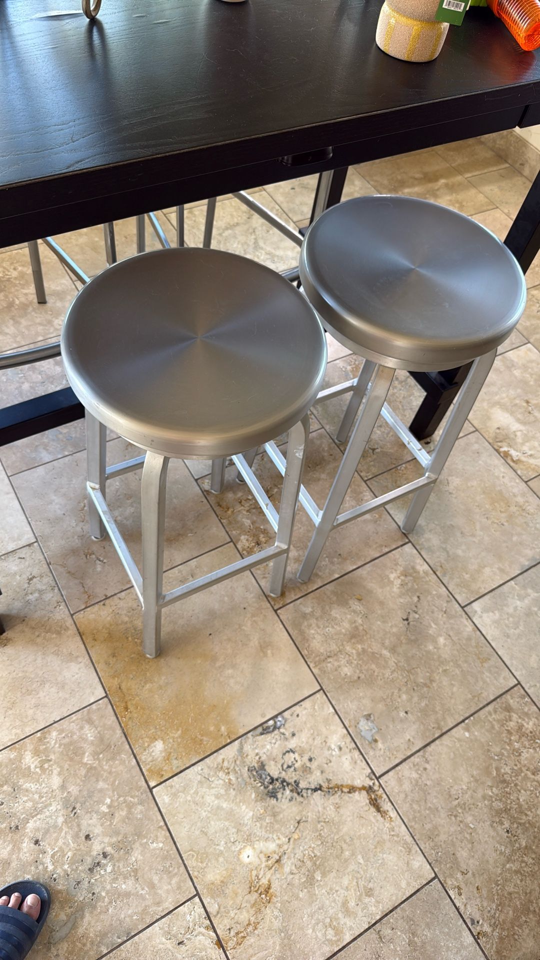 2 Stainless Steel Rotating Stools for Sale in Phoenix, AZ - OfferUp