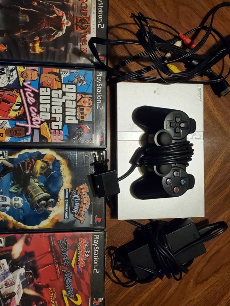 PS2 slim Gray for Sale in Philadelphia, PA - OfferUp