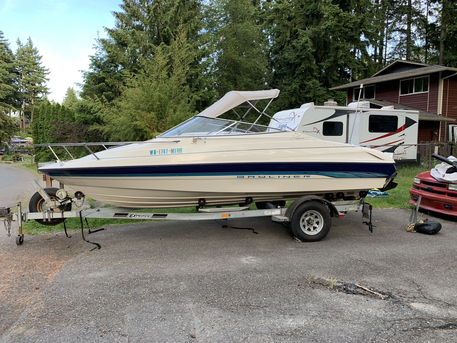 1995 Bayliner 20’ for Sale in Bonney Lake, WA - OfferUp
