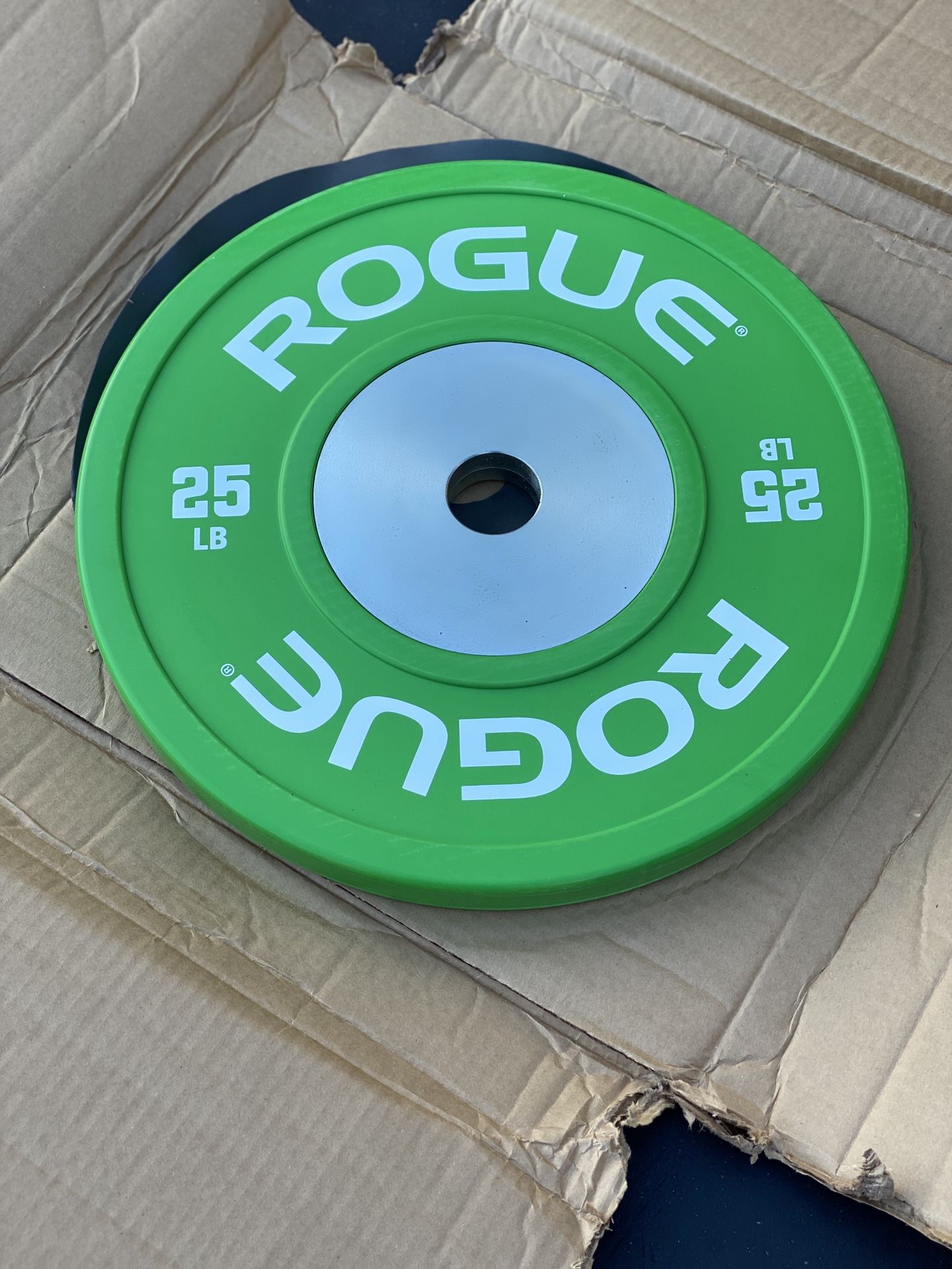 25lb Rogue Bumper plates ( NEW ) Rouge Fitness weights for Sale in ...
