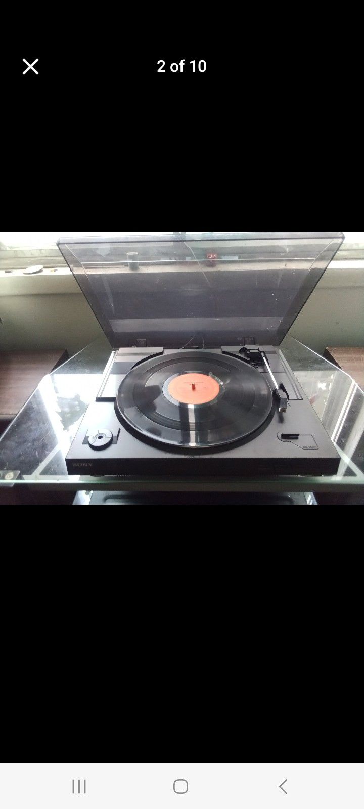 SONY FULLY AUTOMATIC TURNTABLE WITH BUILT-IN PHONO PREAMP $160 FINAL ...