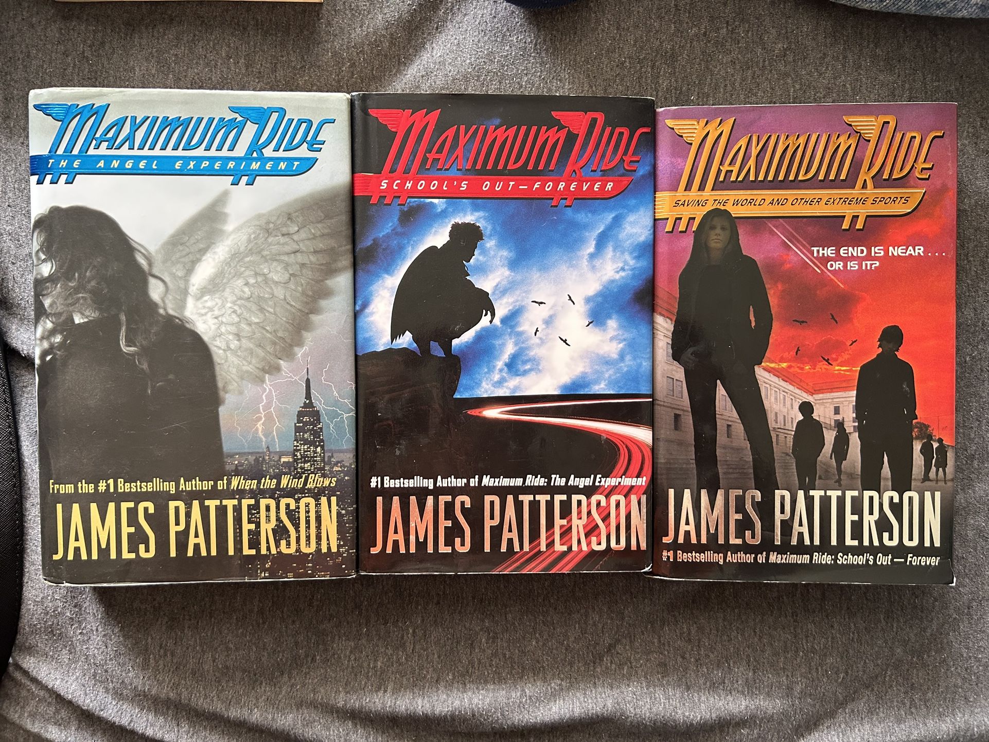 Maximum Ride The Angel Experiment Book Cover