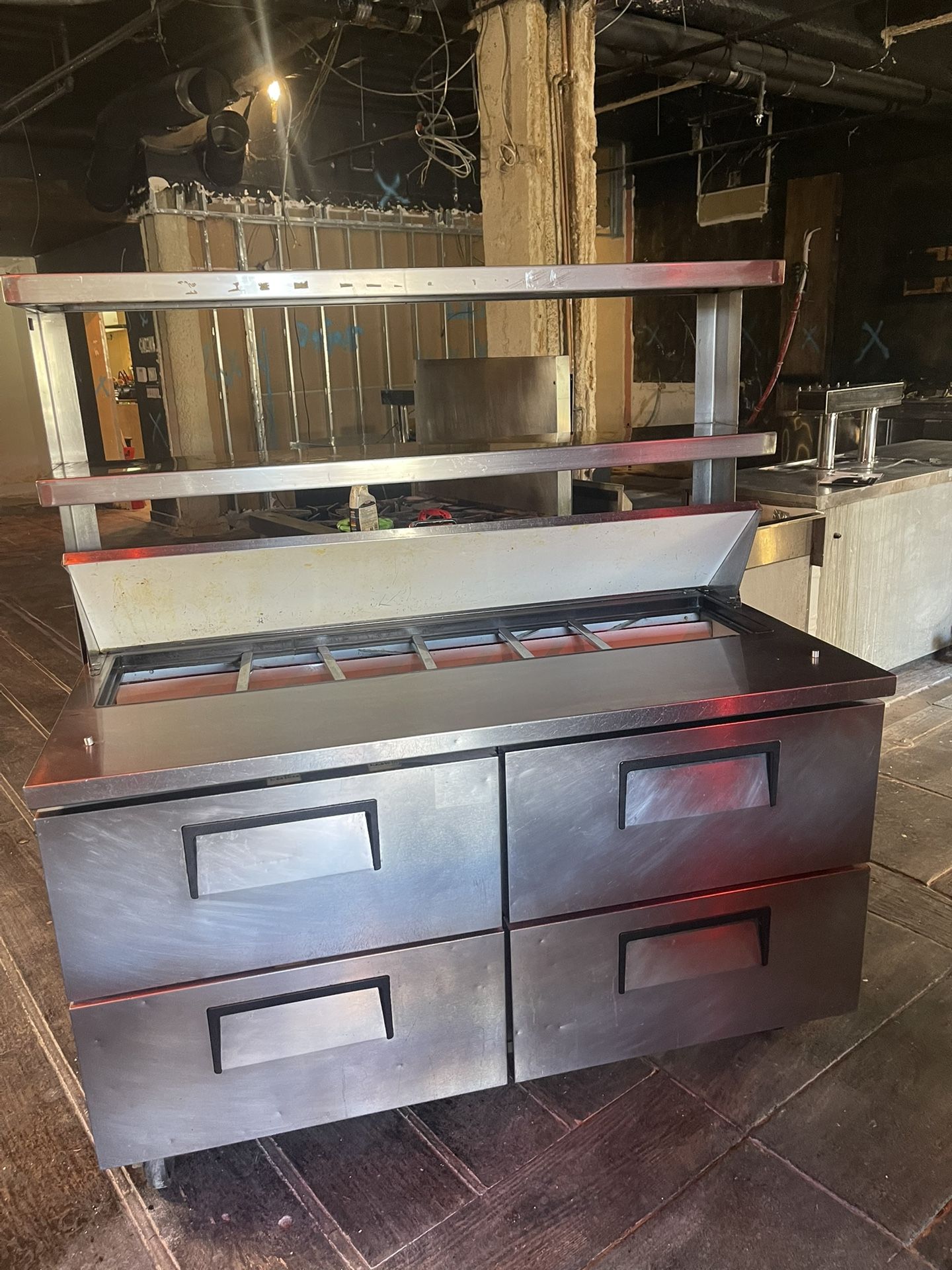 Pizza Prep Top Cooler. Model #TSSU-60-16D-4 for Sale in Los Angeles, CA ...