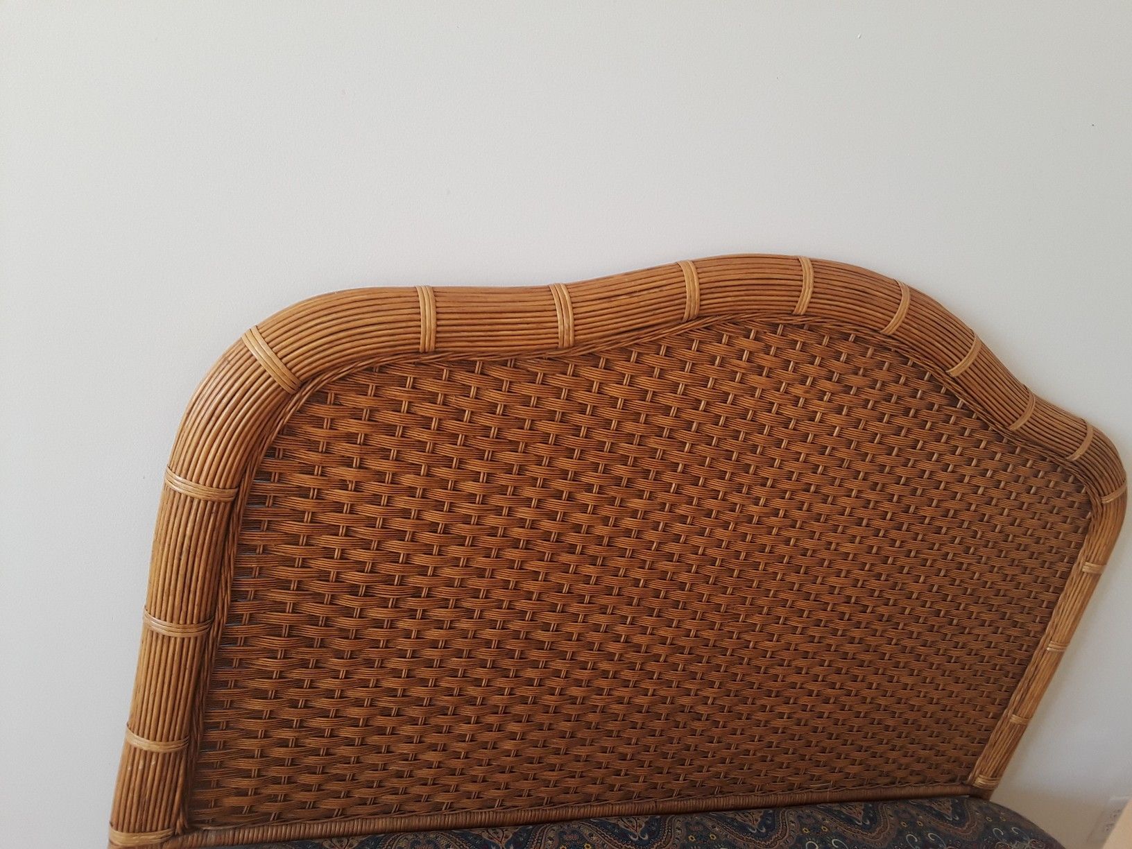 Natural full size wicker headboard Pier One for Sale in Charlotte, NC ...