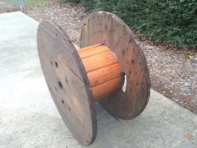 Large Wooden Spool for Sale in Dallas, TX - OfferUp