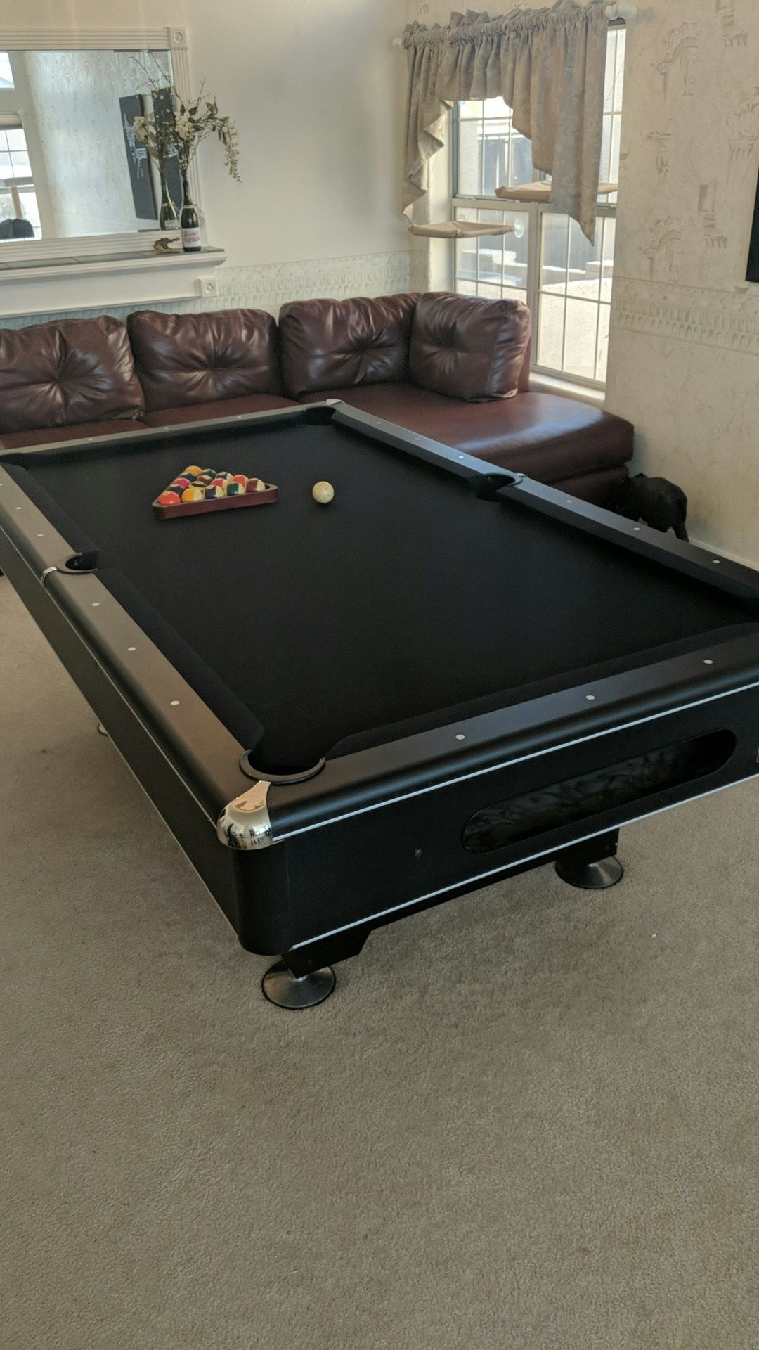 8x4 Pool Table: Slate (super heavy) with accessories for Sale in ...