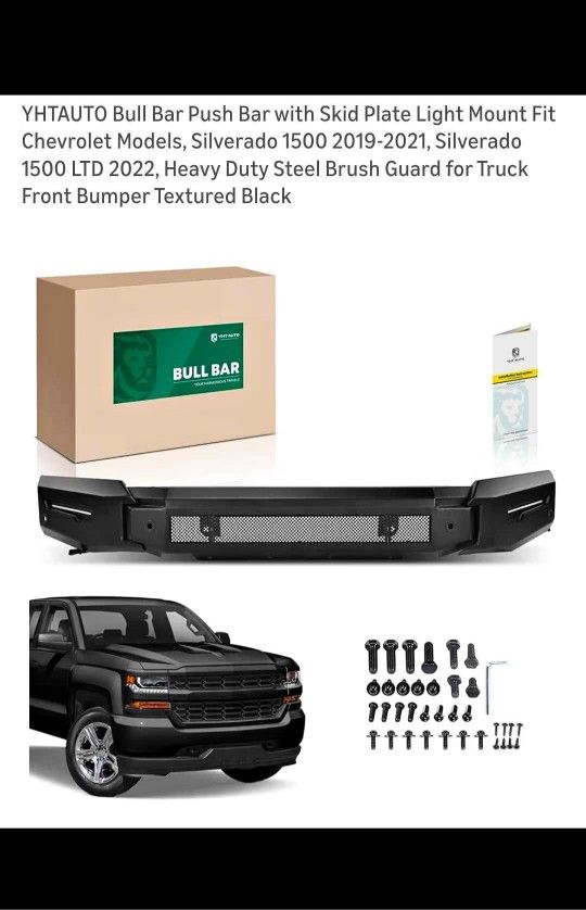 Bull Bar Push Bar with Skid Plate for Sale in San Antonio, TX - OfferUp