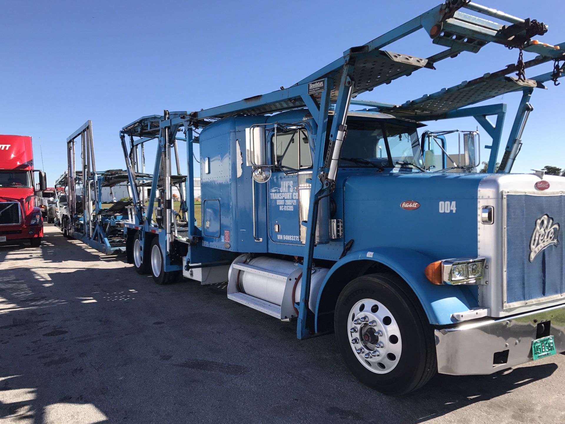Peterbilt 379 car carriel 2004 with boydstun high rail trailer for Sale ...