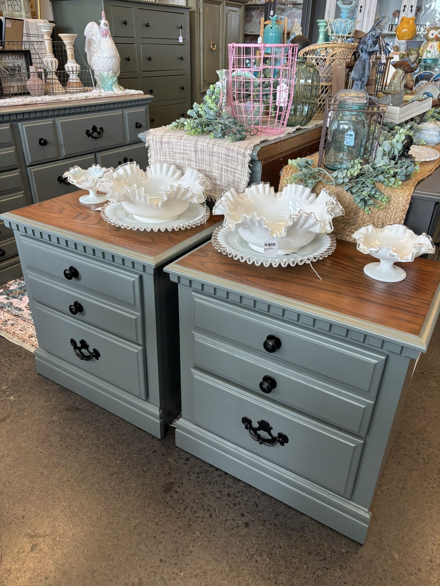 Pair Of Newly Refinished Nightstands for Sale in Buckley, WA - OfferUp