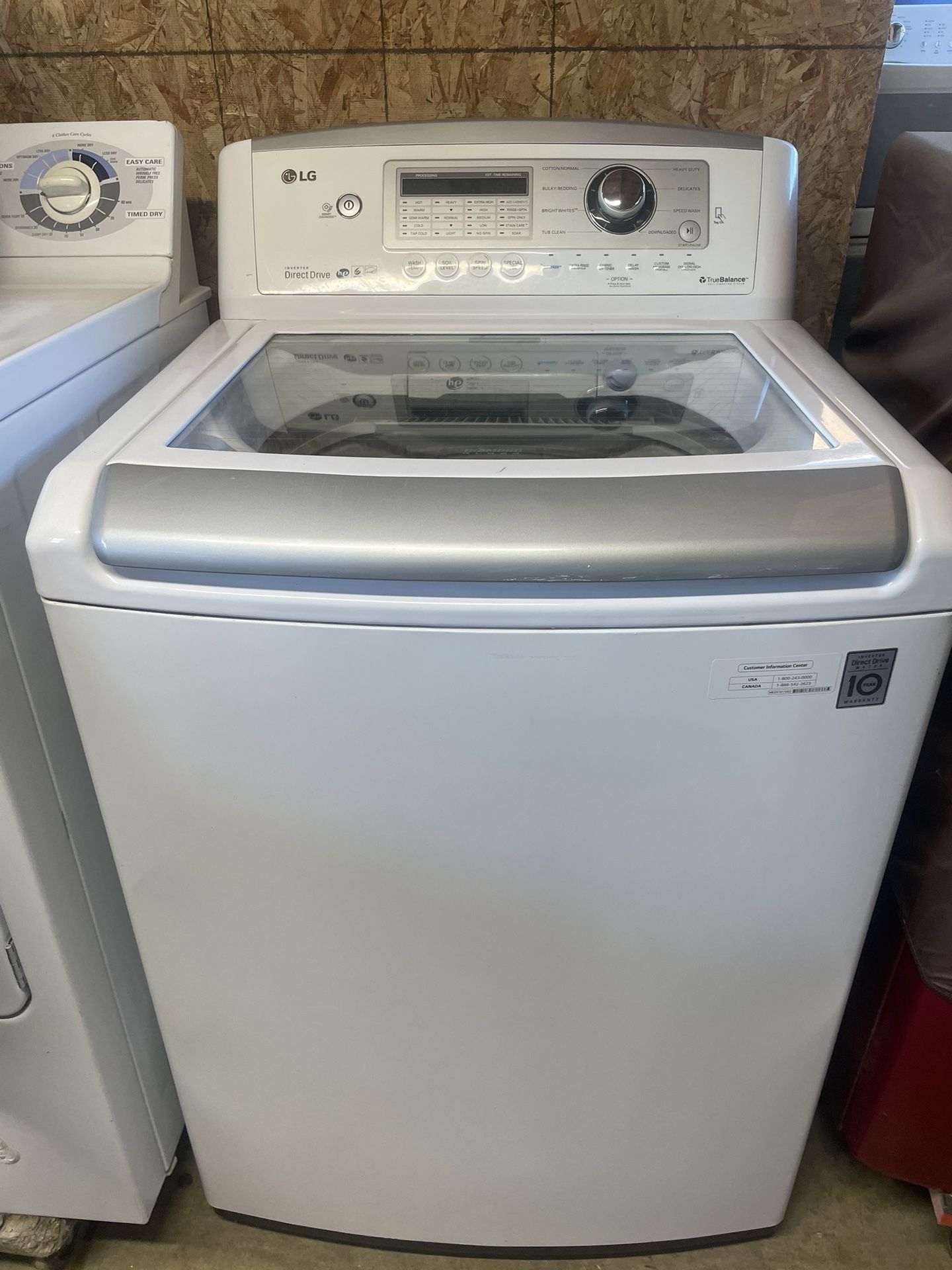 LG Top Load High Efficiency Washer for Sale in Bakersfield, CA - OfferUp