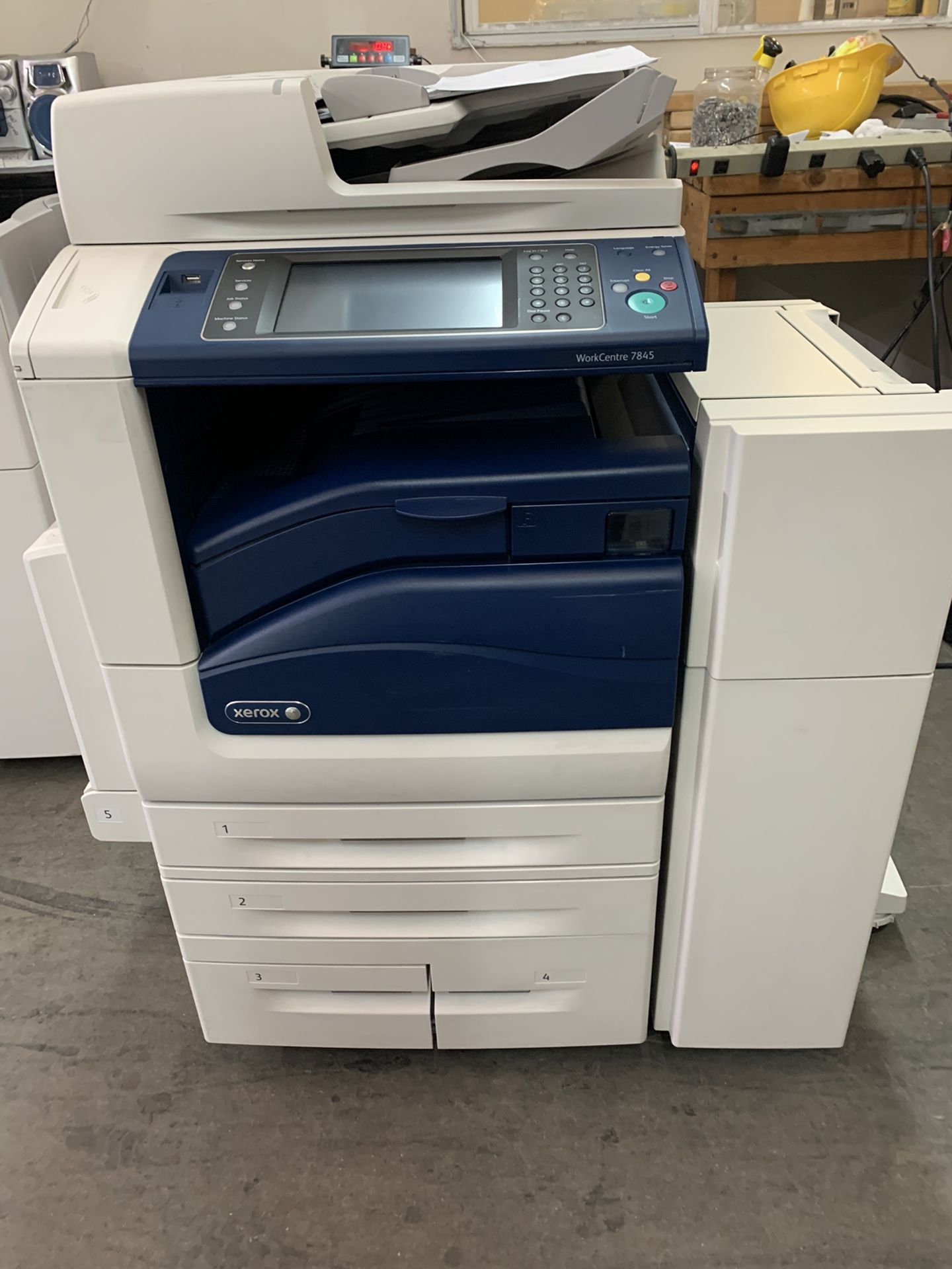 Xerox WorkCentre 7835 Color Printer Copier Scanner - MFP Low Meter “55K ...