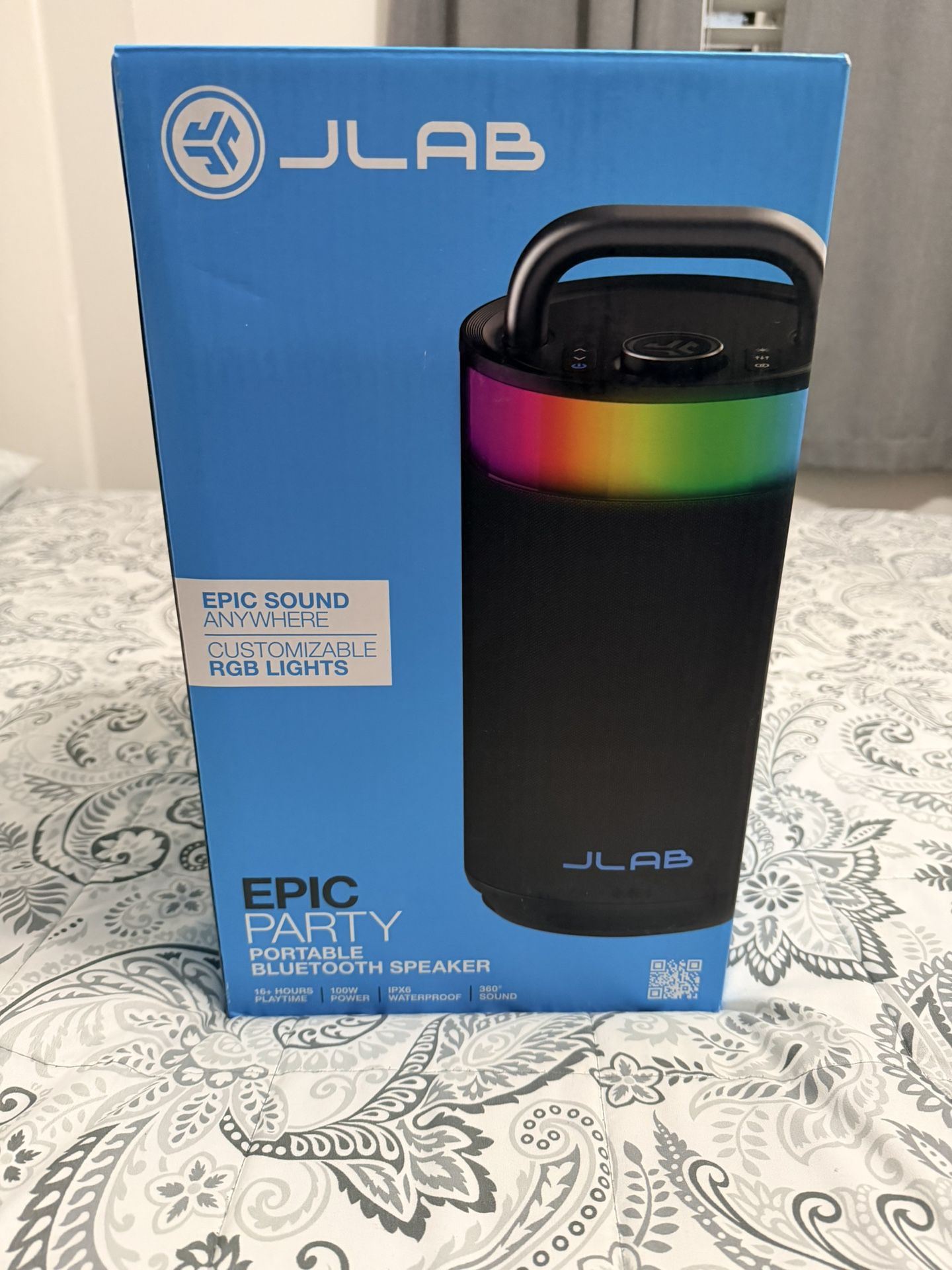 Jlab Epic Party Speaker With Box And Charger for Sale in Lancaster, CA ...