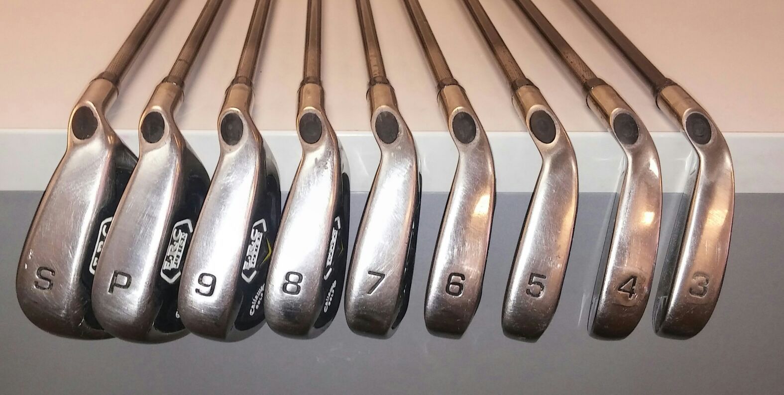Callaway ERC Fusion golf clubs. Full set of woods and irons. for Sale ...