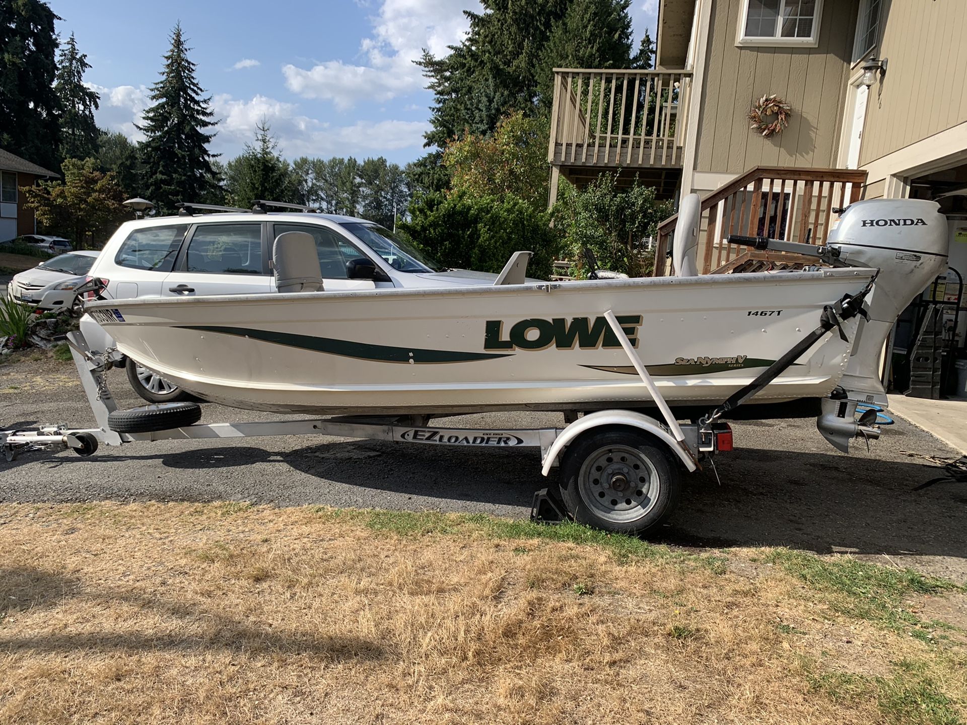 2005 LOWE 14ft aluminum boat (Sea Nymph V) for Sale in Bellevue, WA ...