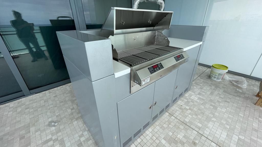 Smokeless Barbecue Electri-Chef Ruby 32-Inch Built-In 5280 Watt ...