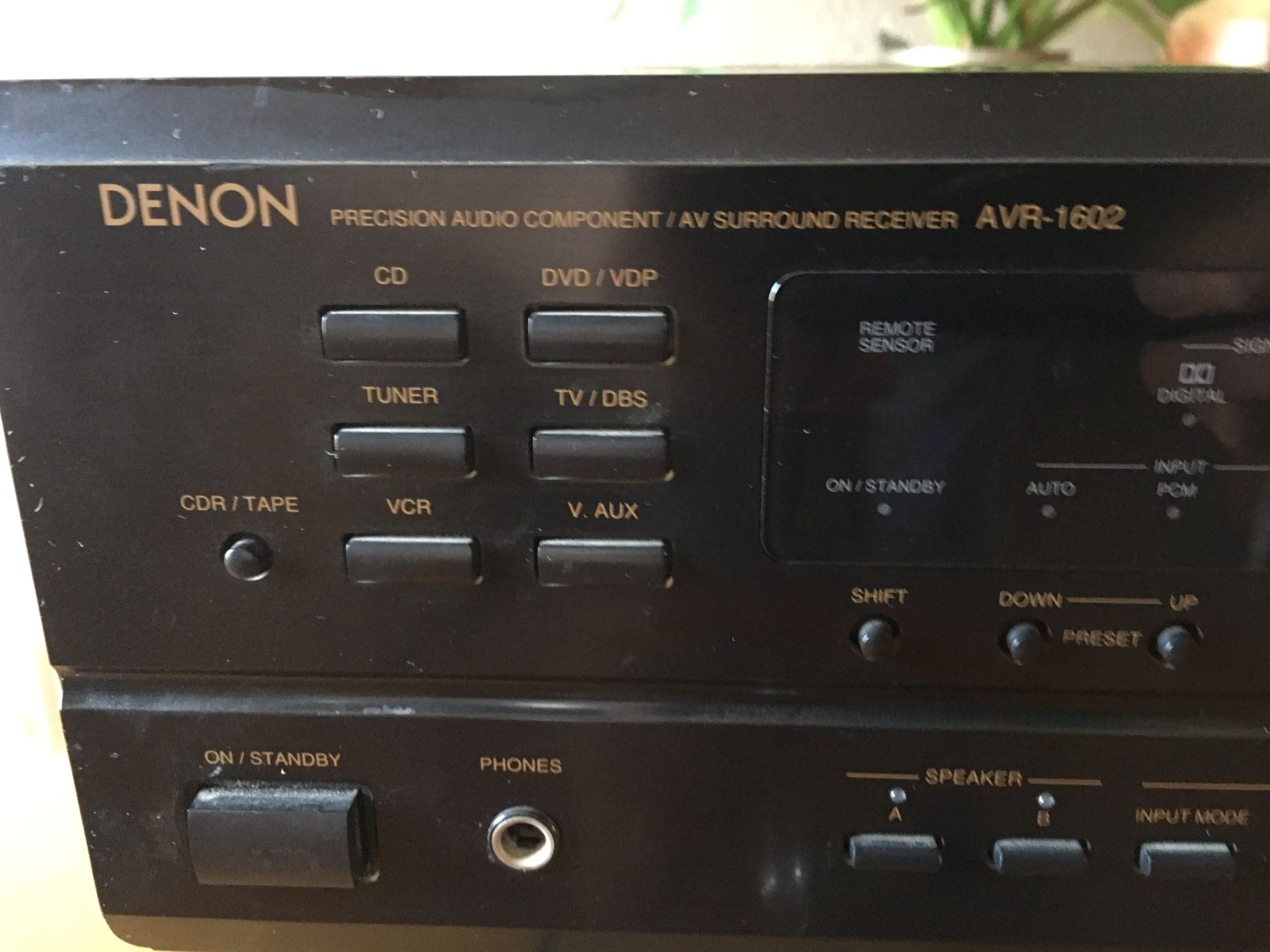 Denon AVR-1602 Home Theater Stereo Receiver for Sale in Riverside, CA ...