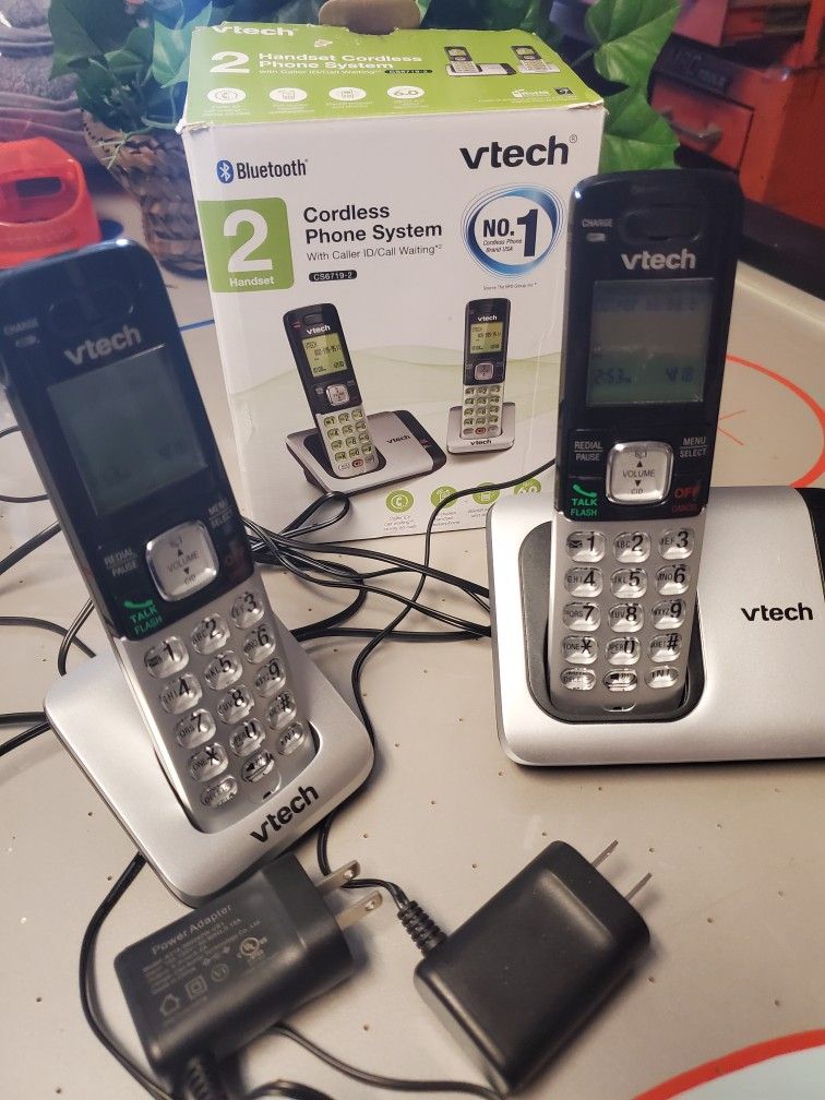 V Tech Cordless Phone Set for Sale in Houston, TX - OfferUp