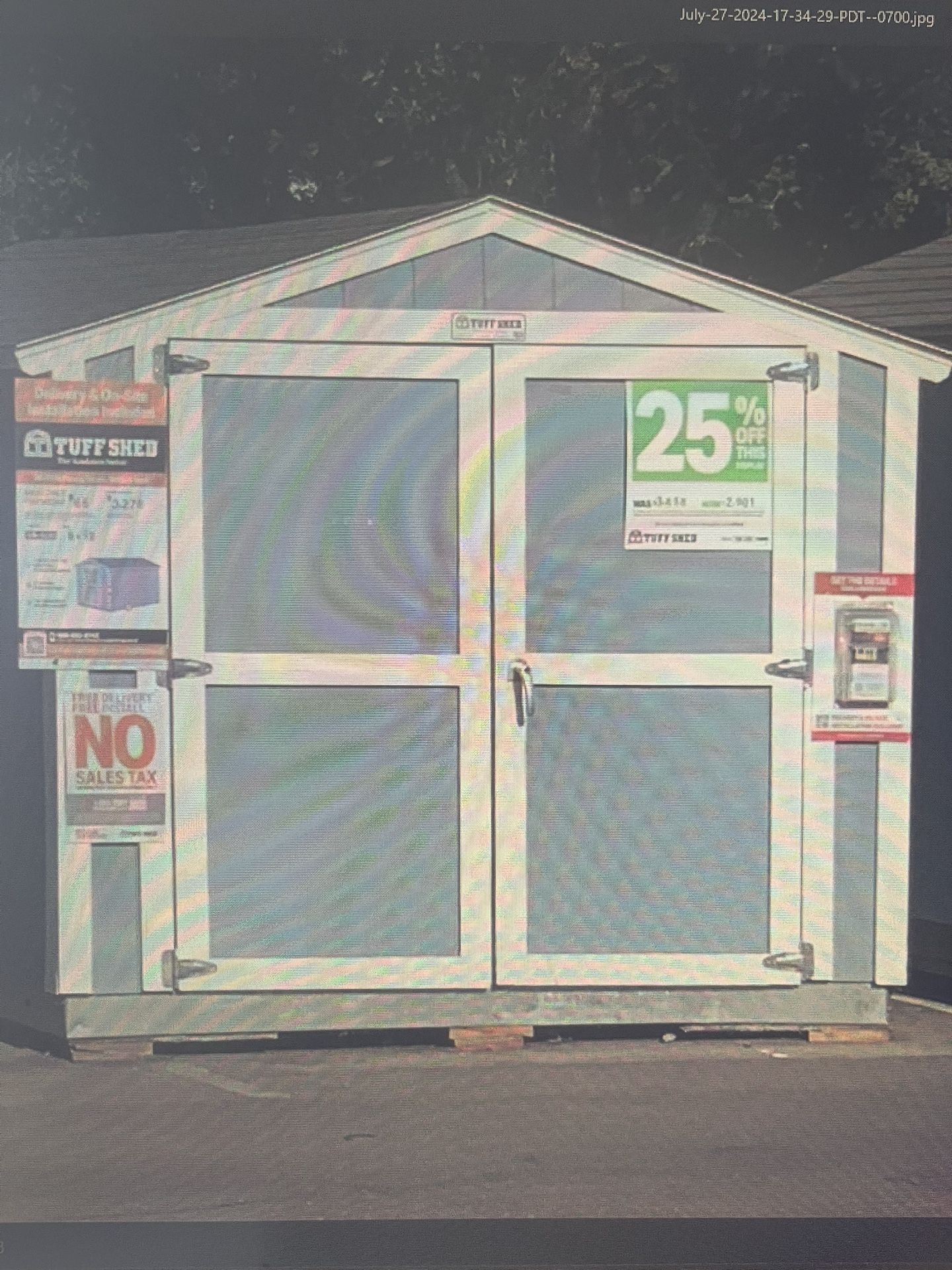 8x12 Tuff shed Display For Sale 30% Off for Sale in Stockton, CA - OfferUp