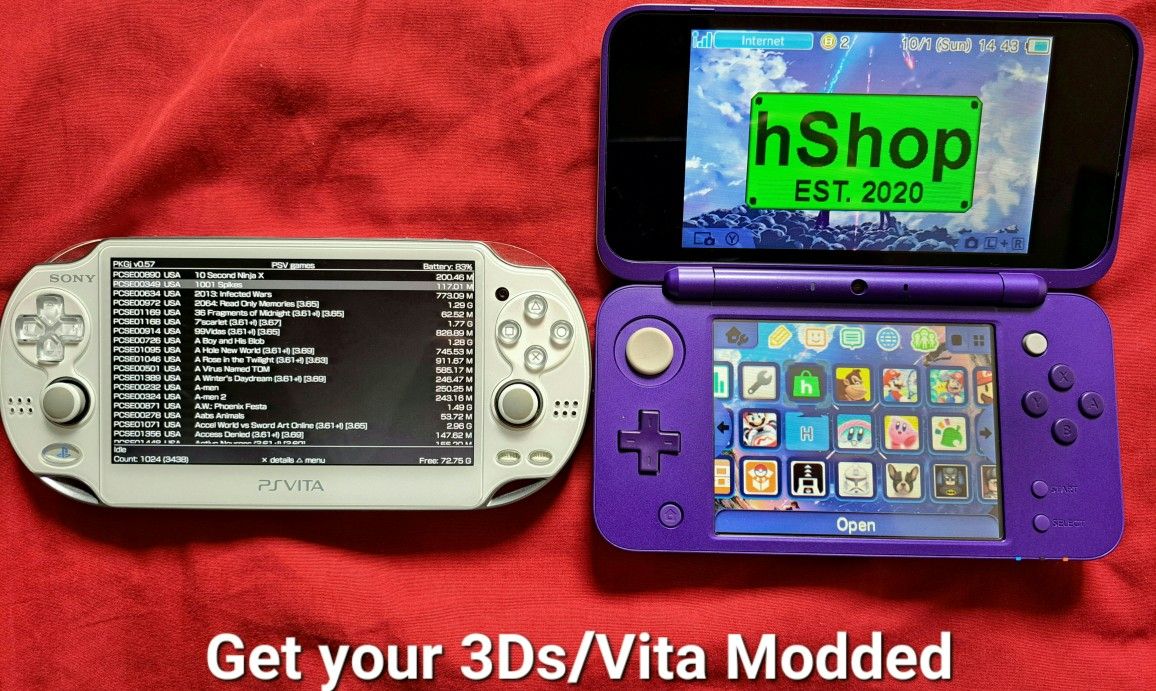 3Ds/2Ds and Ps Vita Games(mod/modifico). Hablo Espanol. for Sale in ...