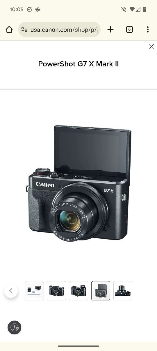 Canon PowerShot G7 X Mark II for Sale in Chandler, AZ - OfferUp