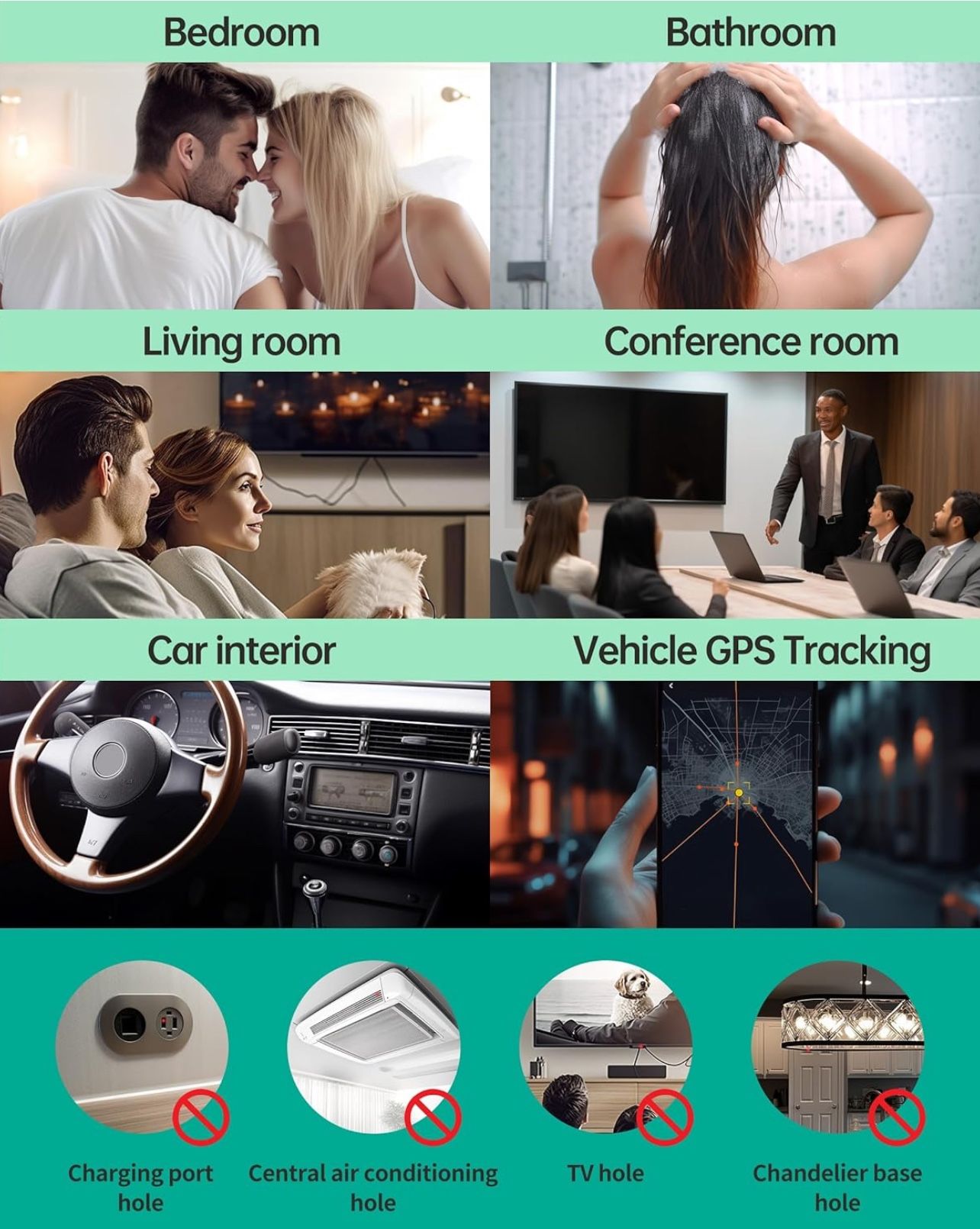 Detecting Hidden Cameras, Bugs, spy Devices, RF Signals, GPS trackers ...