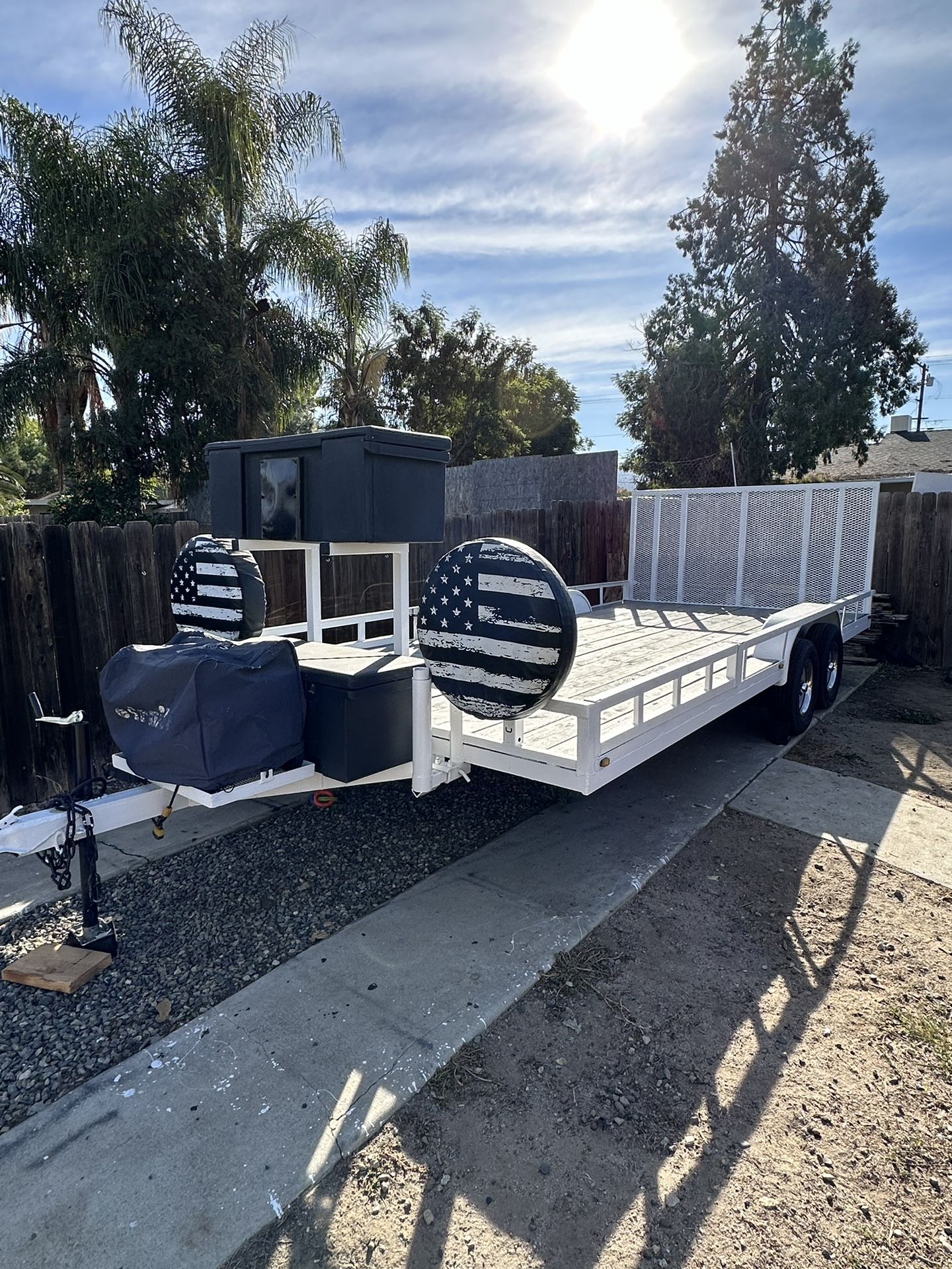 Custom Built Utility Trailer 18 Foot for Sale in Hemet, CA - OfferUp