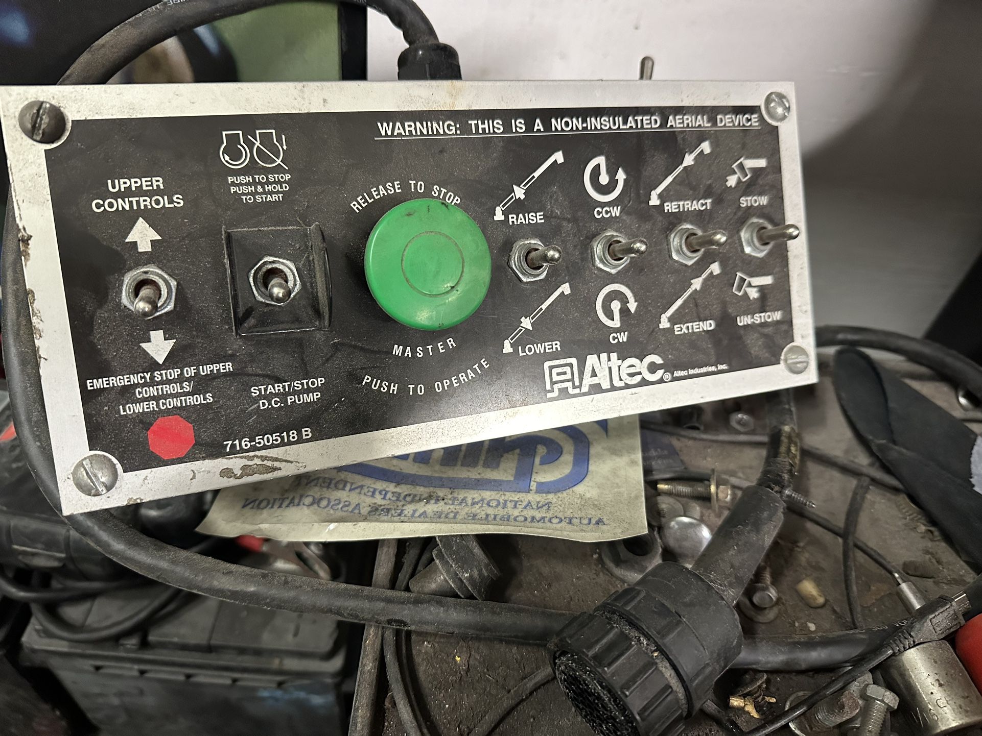 Altec Bucket Truck Controller Switch for Sale in Longwood, FL - OfferUp