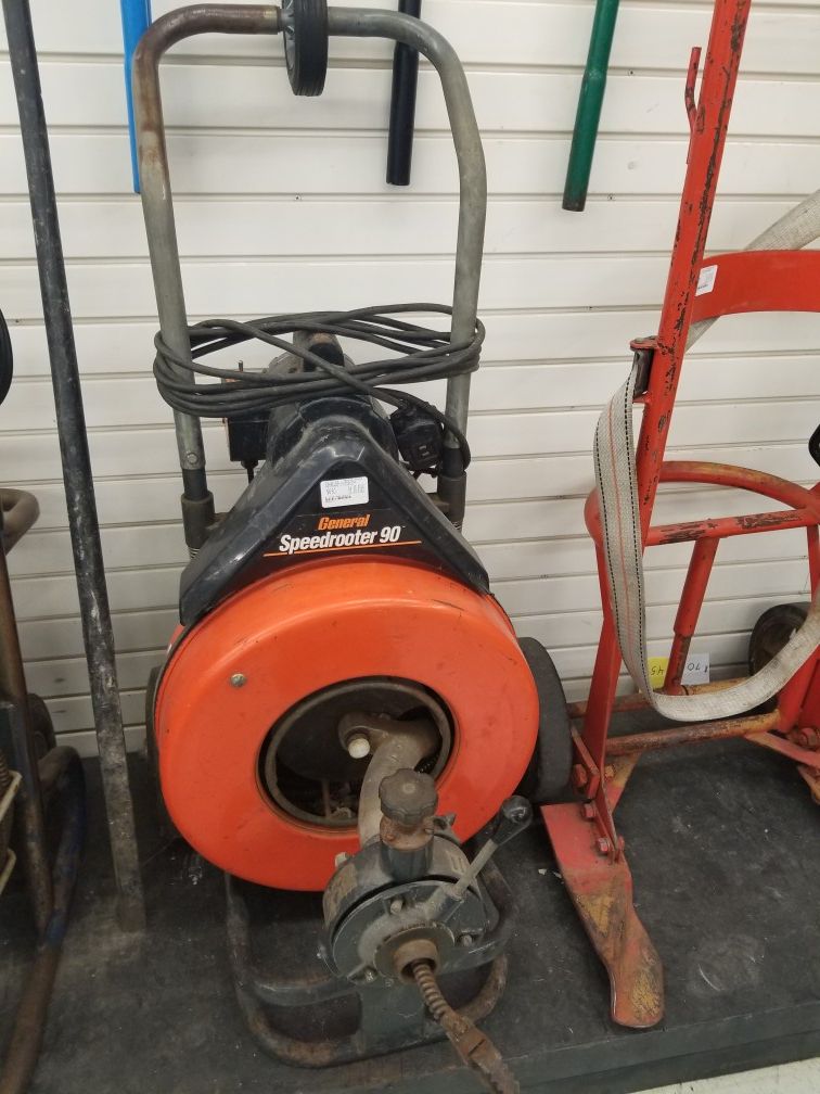 General Speedrooter 90 Sewer Drain Machine for Sale in Houston, TX ...